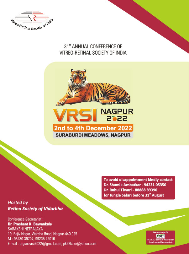 Conference Broucher – Vitreo Retina Society